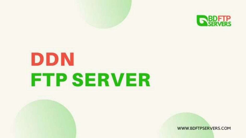 FTP Server BD | PPTX
