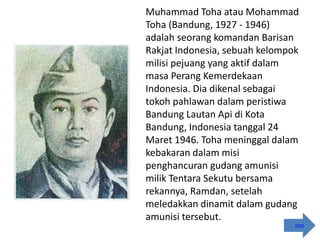 Bandung Lautan Api | PPTX