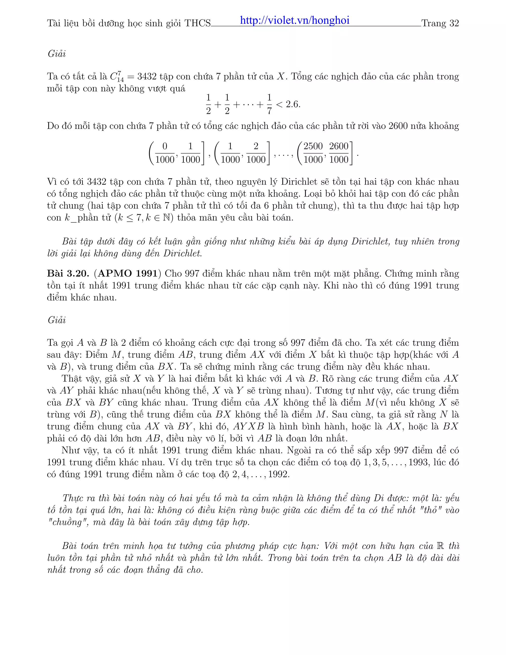 Bdhsg nguyen ly dirichle | PDF