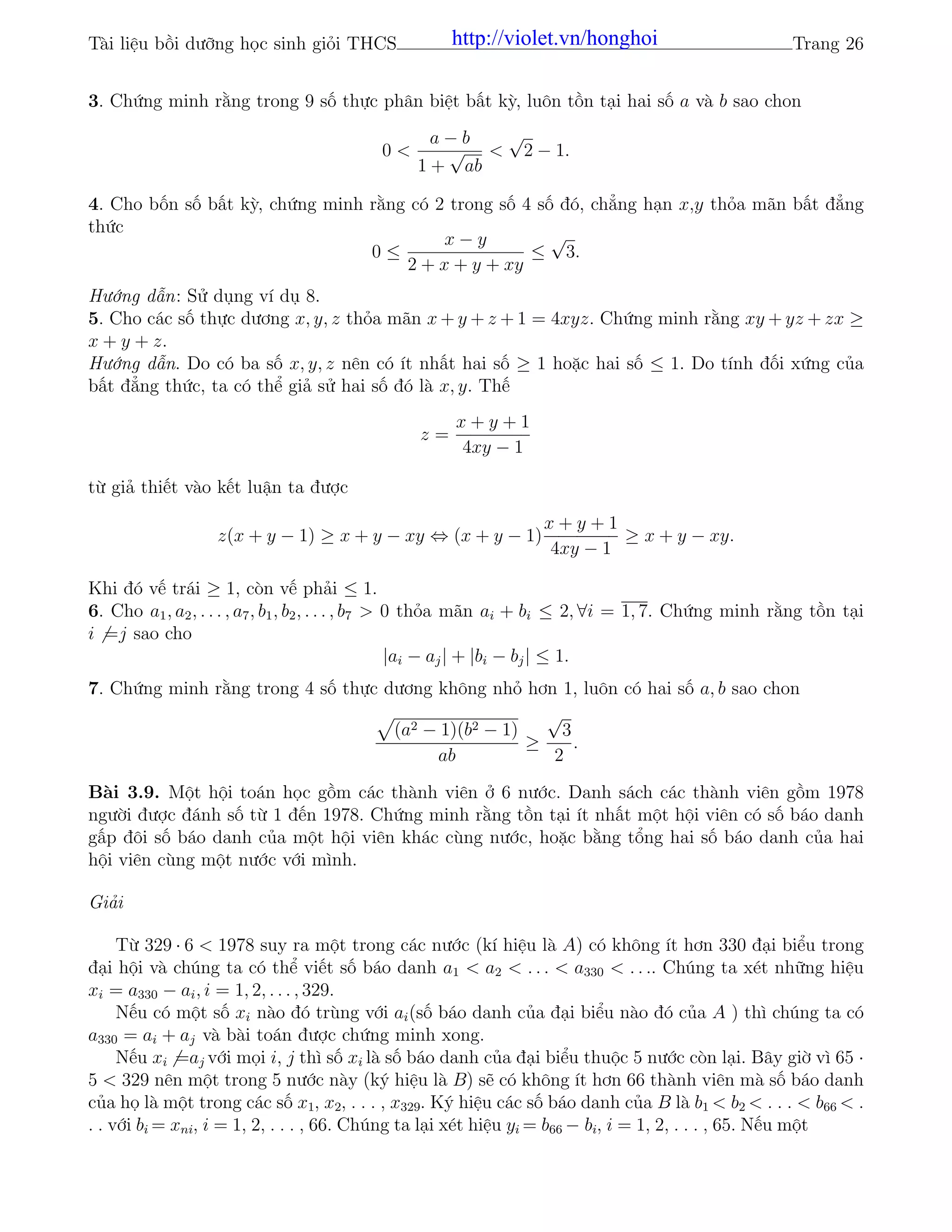 Bdhsg nguyen ly dirichle | PDF