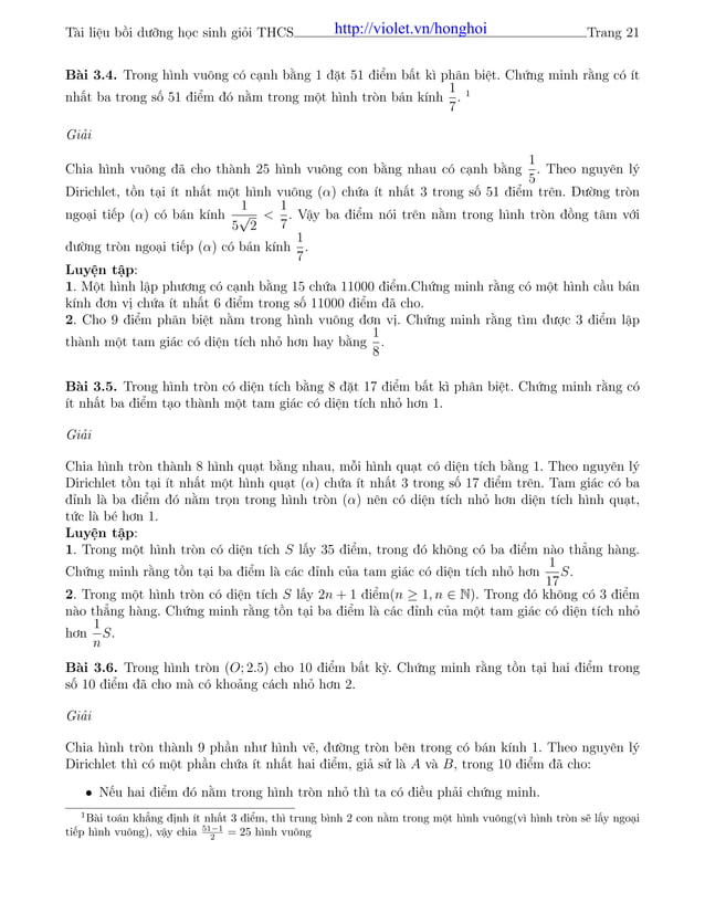 Bdhsg nguyen ly dirichle | PDF