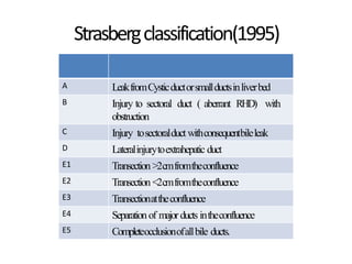 Bile duct injuries | PPTX