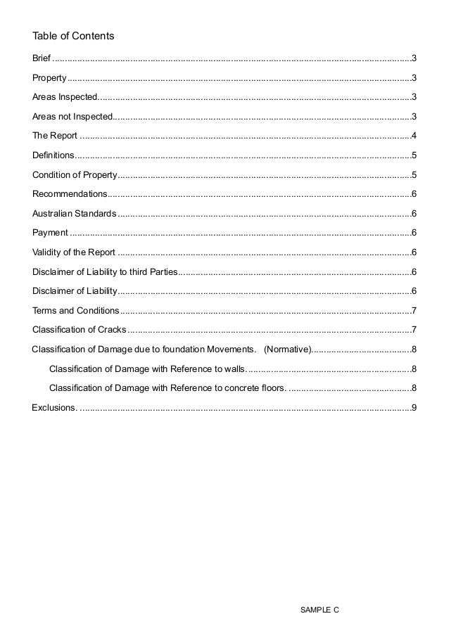 Building Dilapidations International Sample Report with Gauge