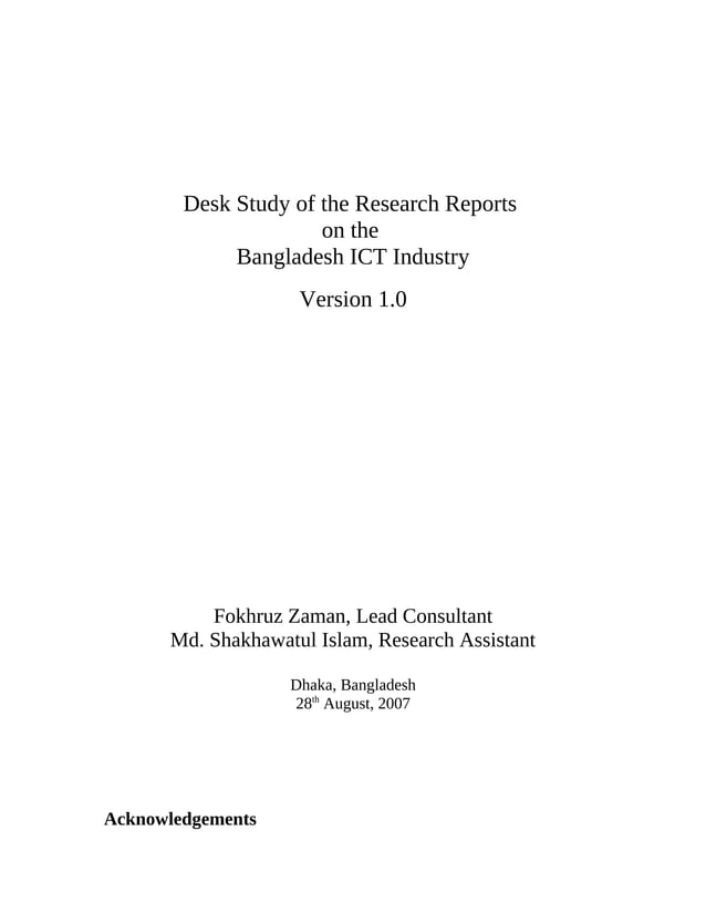 Bd ict research_desk_study_report_6 | PDF