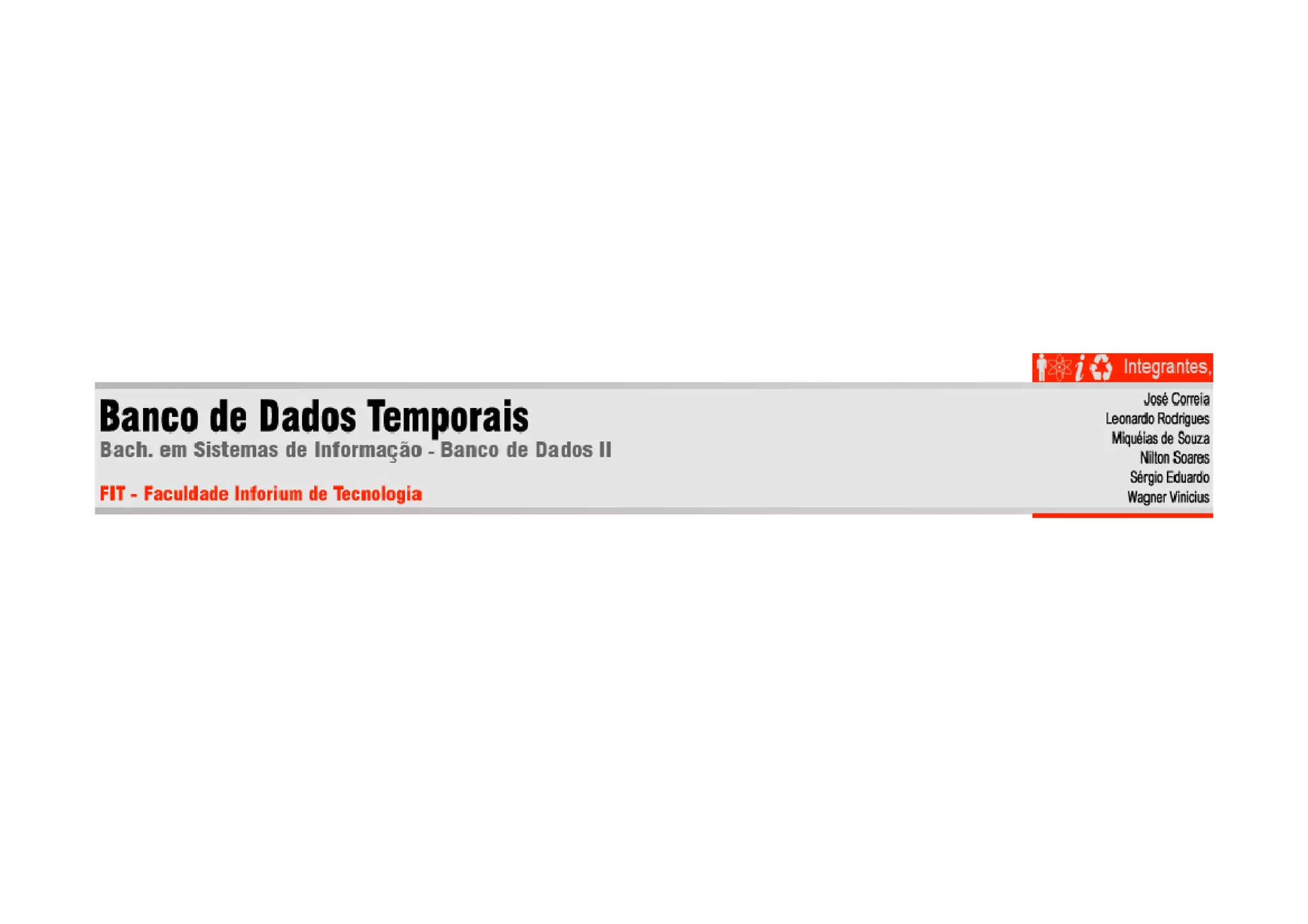 Banco de Dados Temporais - Temporal DataBase | PDF