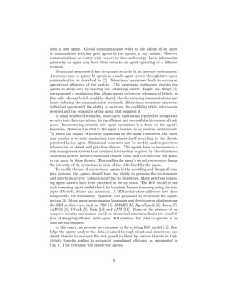 BDI Model with Adaptive Alertness through Situational Awareness | PDF