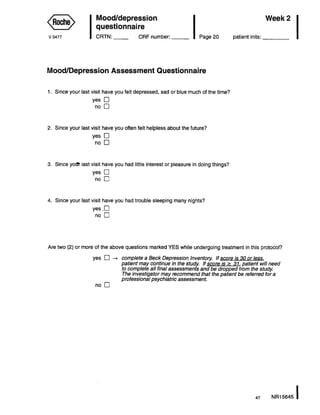 Beck Depression Inventory | PDF