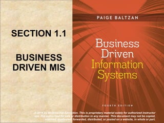 Baltzan_ Business Driven Information Sytems ED4 CH01.ppt
