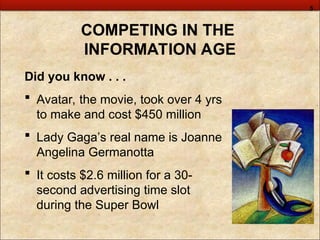 Baltzan_ Business Driven Information Sytems ED4 CH01.ppt