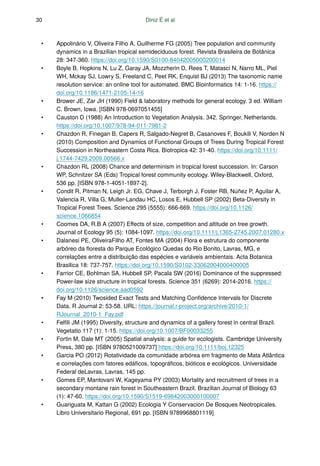 Long-term monitoring of diversity and structure of two stands of an Atlantic Tropical Forest | PDF