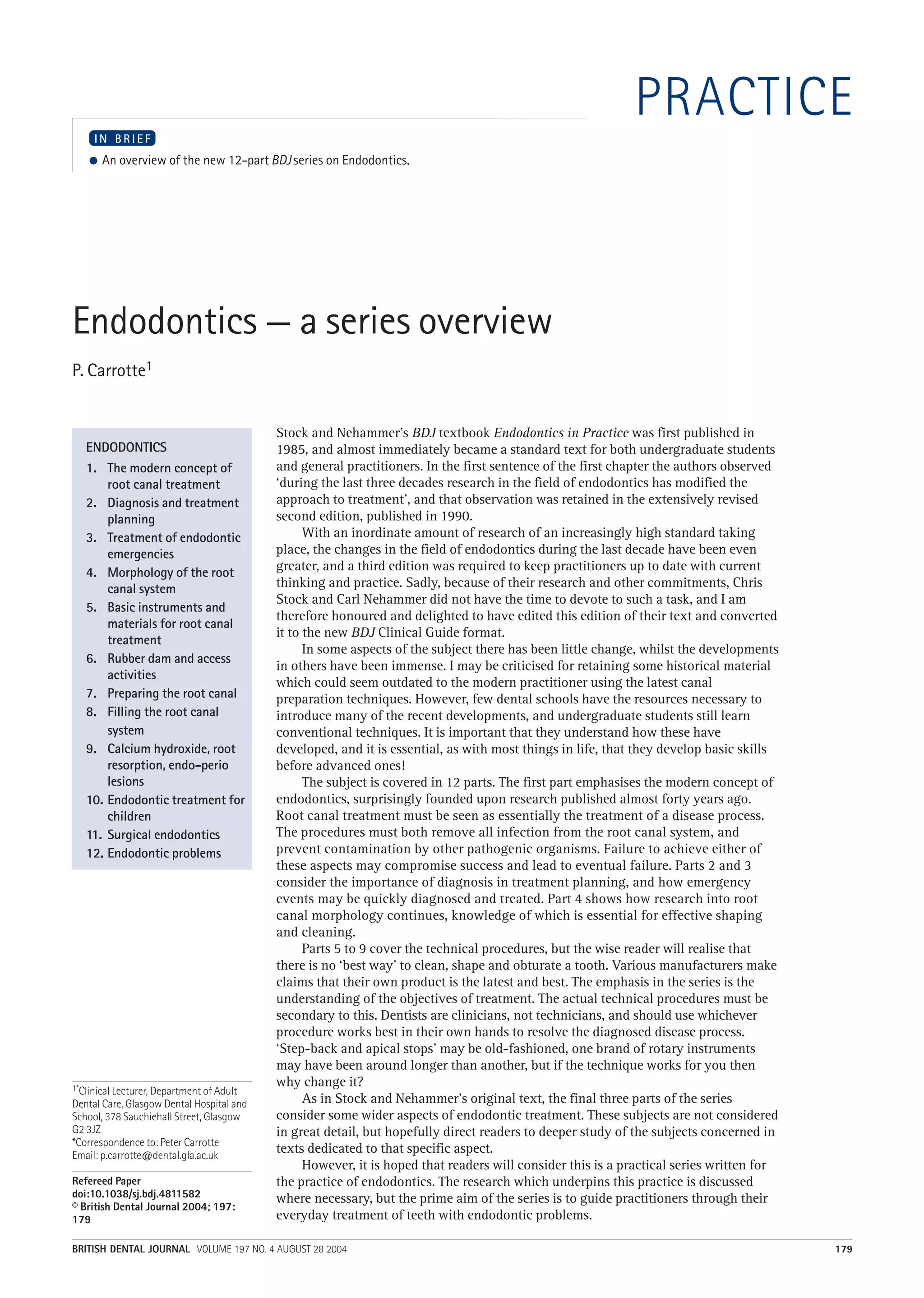 Bdj of endo_2005 | PDF