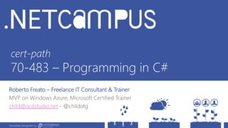 Cert01 70-483 - programming in c# | PPT