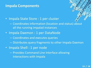 BDM8 - Near-realtime Big Data Analytics using Impala | PPTX