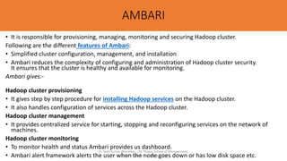 Bdm hadoop ecosystem | PPT