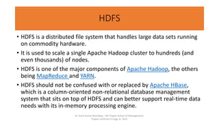 Bdm hadoop ecosystem | PPT