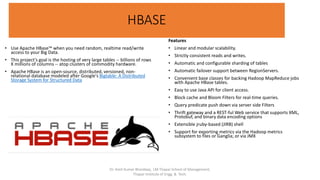 Bdm hadoop ecosystem | PPT