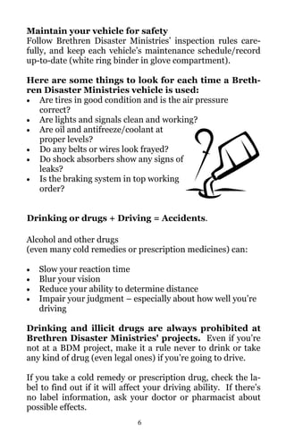 Bdm vehicle safety_handbook | PDF