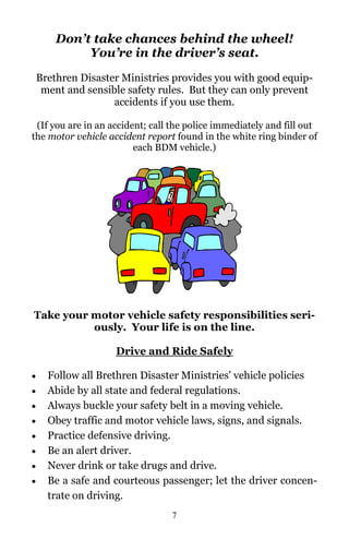 Bdm vehicle safety_handbook | PDF