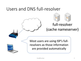A study of our DNS full-resolvers | PDF