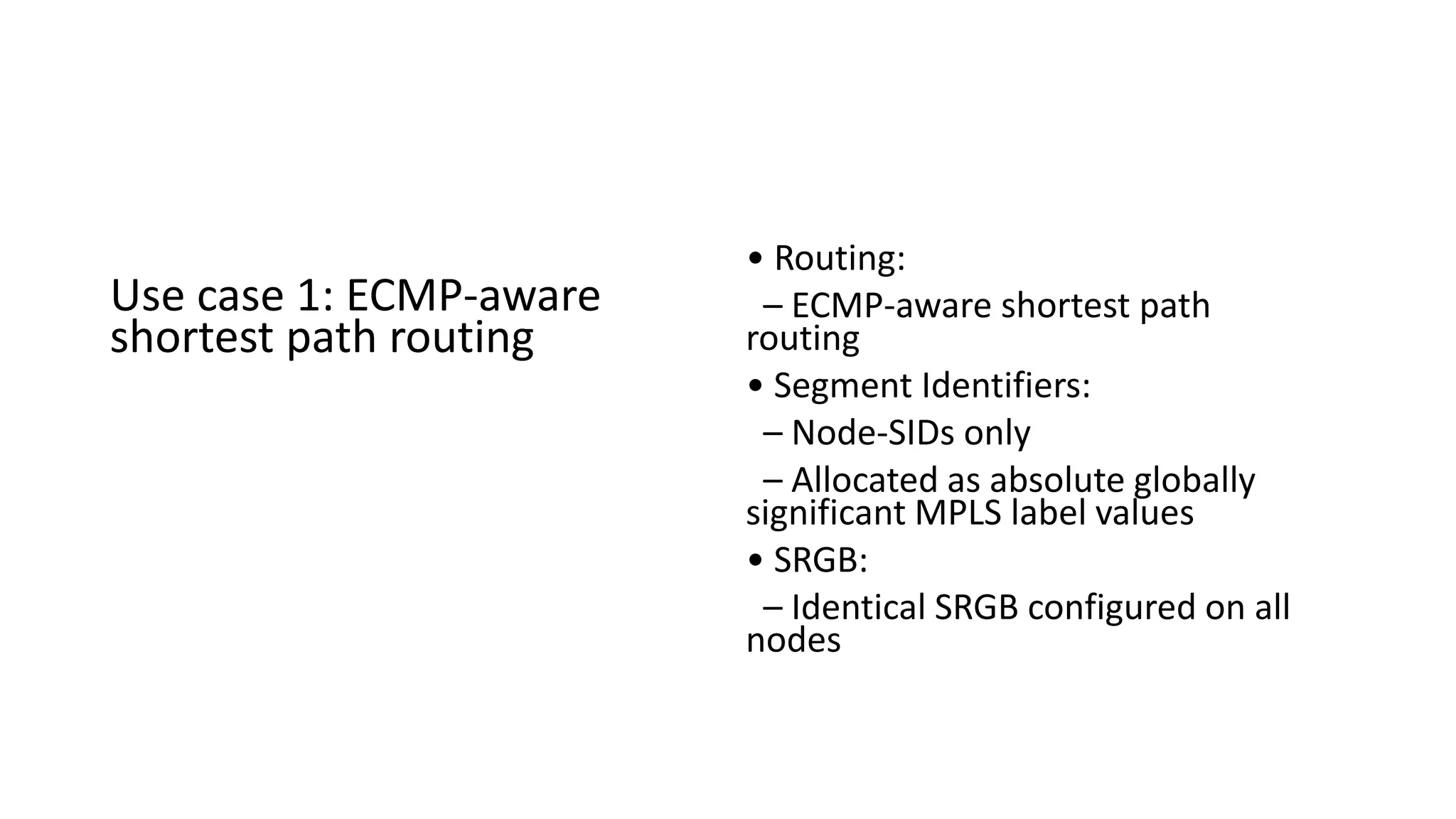 SEGMENT Routing | PDF