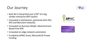 AI Driven Wi-Fi for the Bottom of the Pyramid | PPT