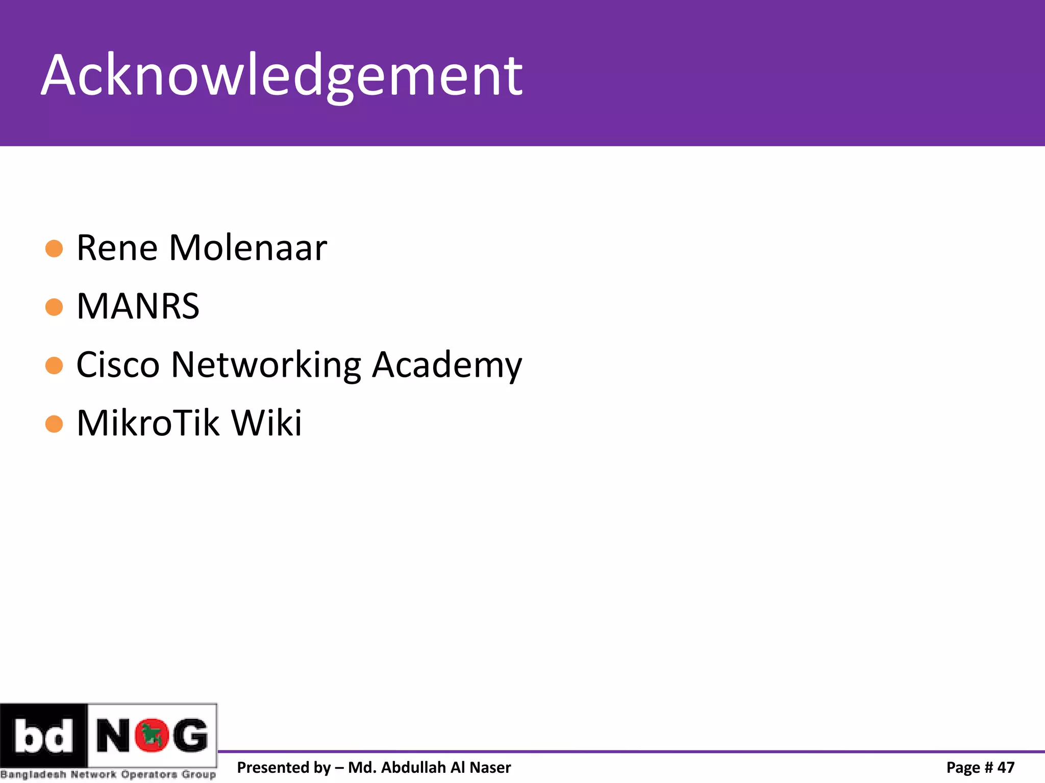 Preventing Traffic With Spoofed Source Ip Address Pdf Information And Network Security