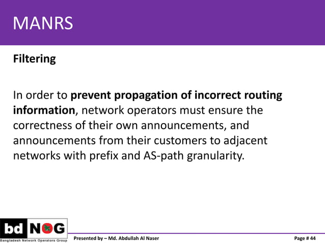 Preventing Traffic With Spoofed Source Ip Address Pdf Information