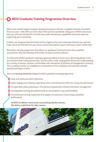Bdo graduate-recruitment-2013brochure | PDF