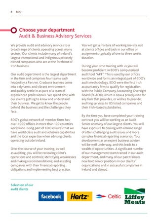 Bdo graduate-recruitment-2013brochure | PDF