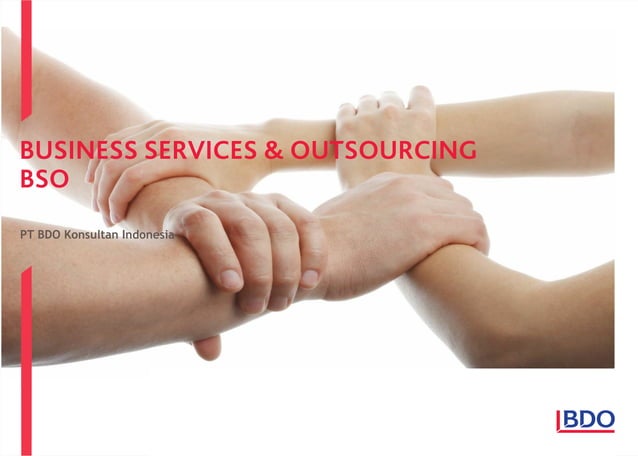 Business Services and Outsourcing BSO | PPT
