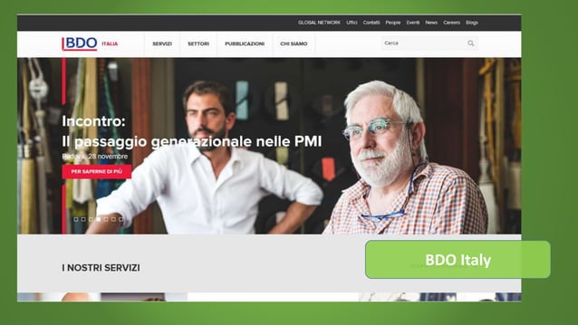 Showcase BDO global websites | PPT