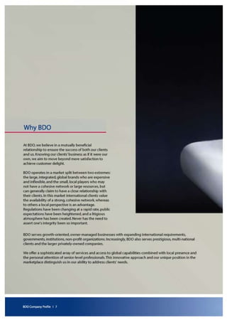 BDO Indonesia Profile | PDF