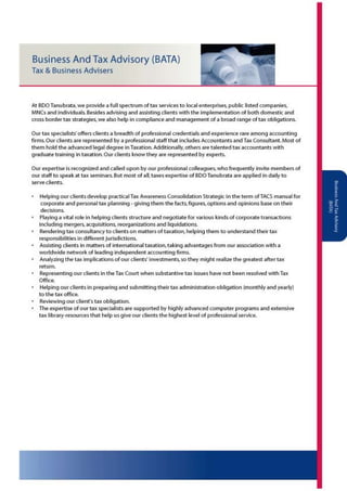 BDO Indonesia Profile | PDF