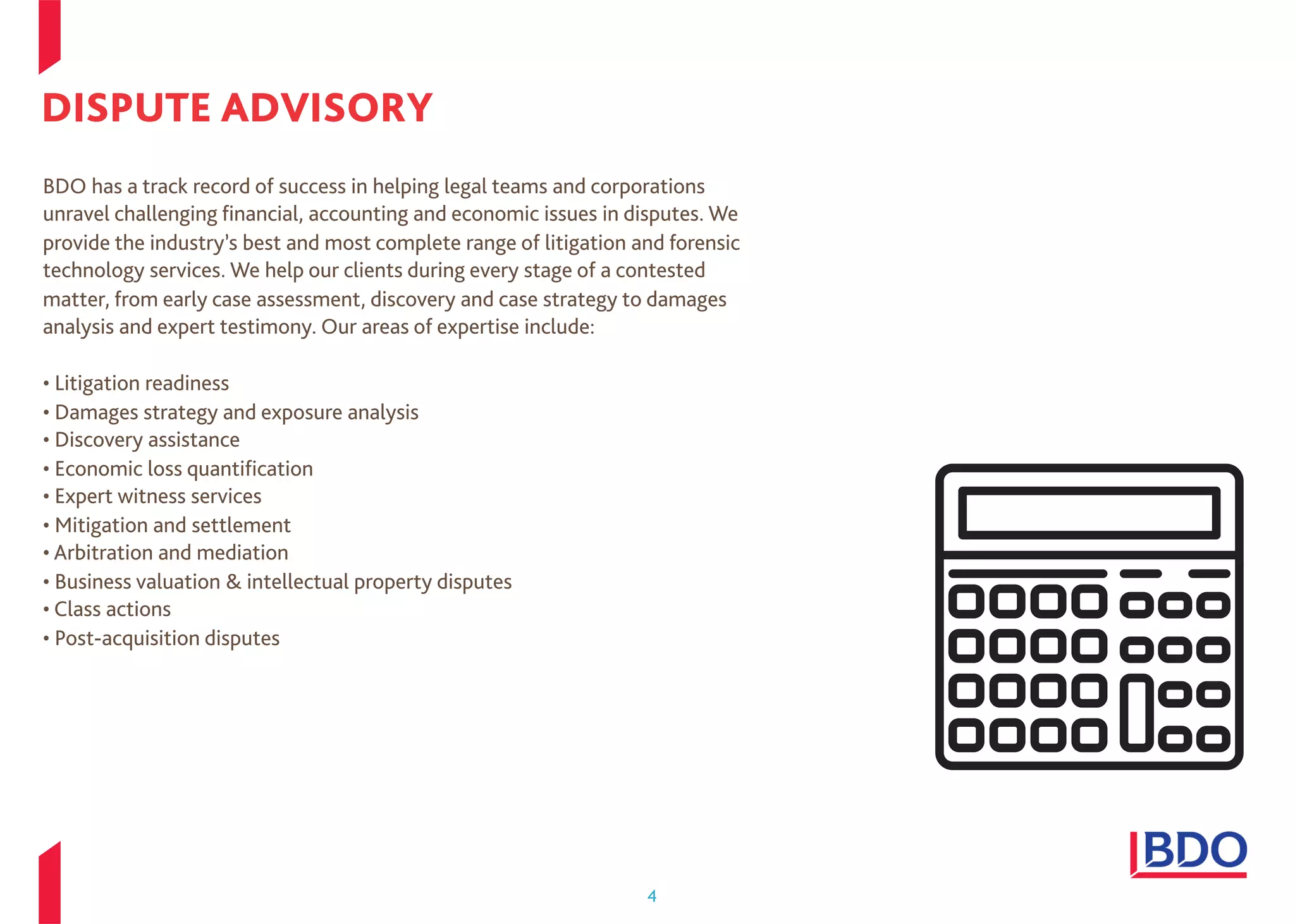 BDO Forensic Accounting | PDF