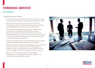 BDO Forensic Services | PDF
