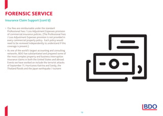 BDO Forensic Services | PDF