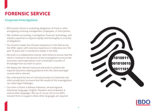 BDO Forensic Services | PDF