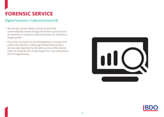 BDO Forensic Services | PDF