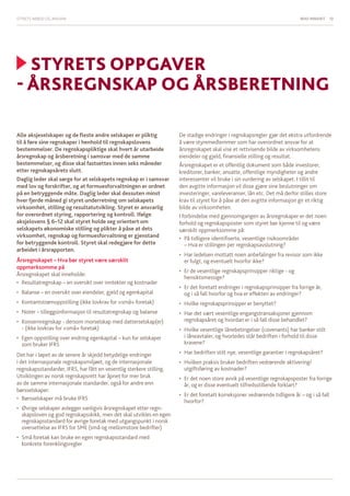 BDO Innsikt 2015: Styrets arbeid og ansvar | PDF