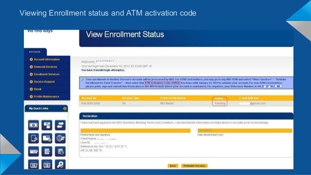 Bank Swift Code Bdo