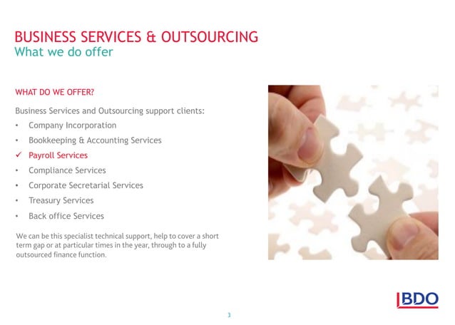 BDO Payroll Services | PPT