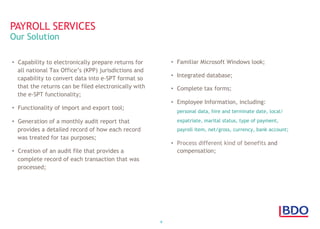 BDO Payroll Services | PPT