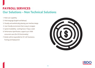 BDO Payroll Services | PDF