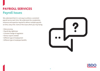 BDO Payroll Services | PDF