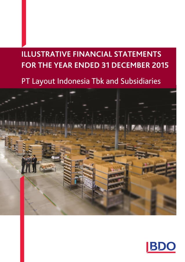 PT Layout Indonesia Tbk FS 31 Dec 2015 | PDF