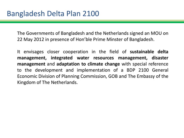 BDP 2100.pptx | Environmental Services Industry | Industries