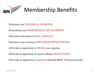 Bdpa presentation ny2011sirius | PPT