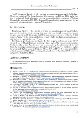 Performance Analysis of An Automated Biodiesel Processor | PDF