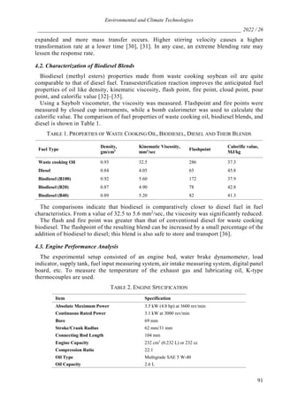 Performance Analysis of An Automated Biodiesel Processor | PDF