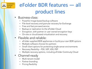 BDR Bake-Off: Acronis vs. Replibit vs. ShadowProtect | PPT